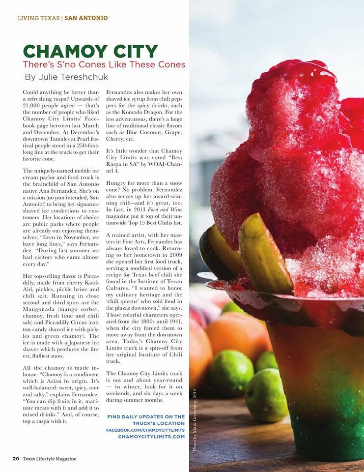 Chamoy City Limits is San Antonio's #1 Raspa Shaved Ice Cream Truck ...